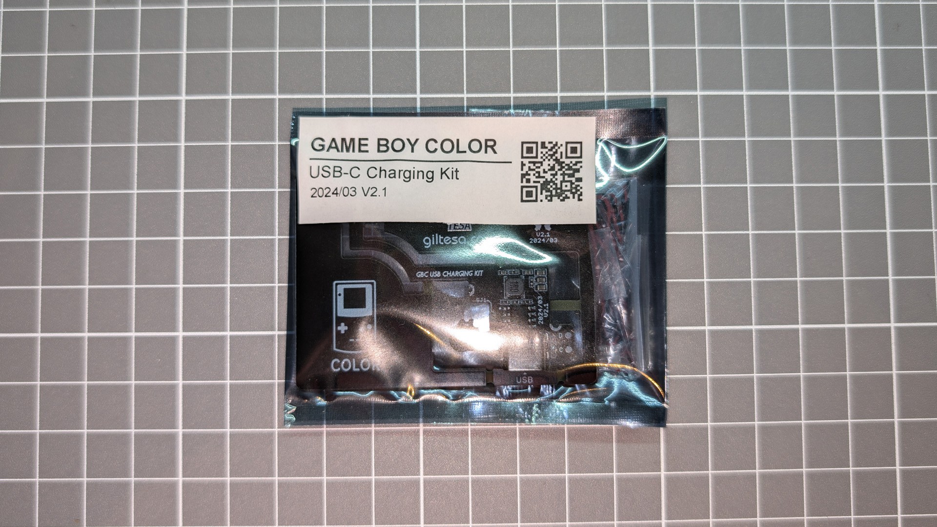 Game Boy Color: USB-C Charging Mod - The giltesa's shop