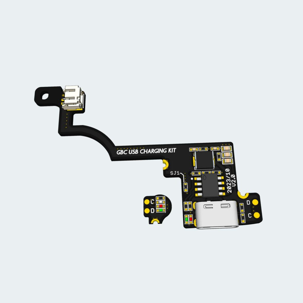 Game Boy Color: USB-C Charging Mod - The giltesa's shop