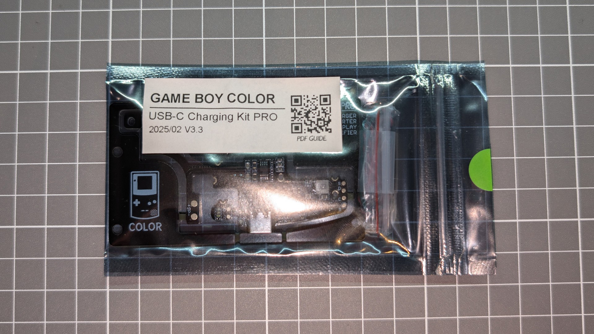 Game Boy Color: USB-C Charging Mod PRO - The giltesa's shop