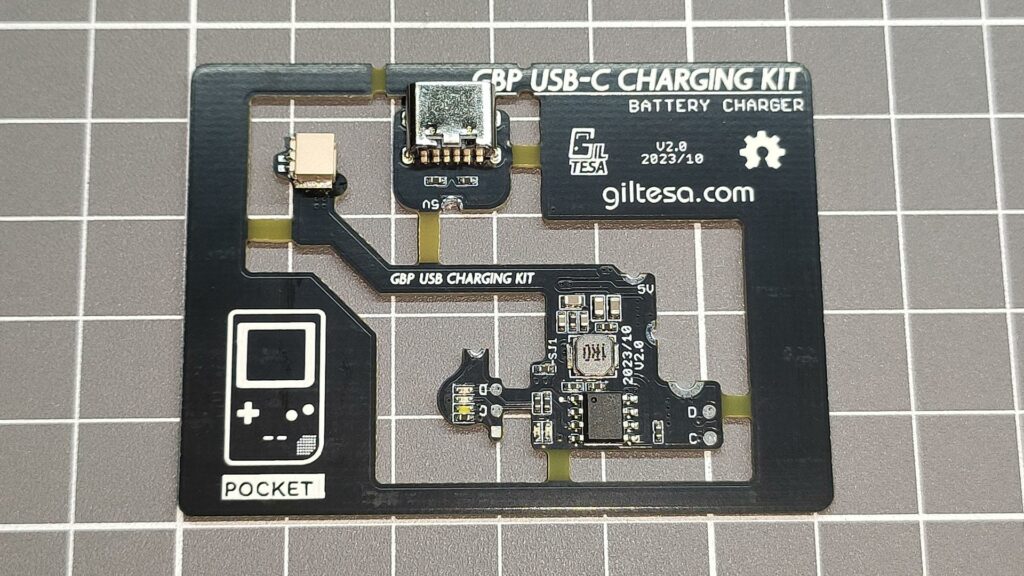 Game Boy Pocket: USB-C Charging Mod - The giltesa's shop
