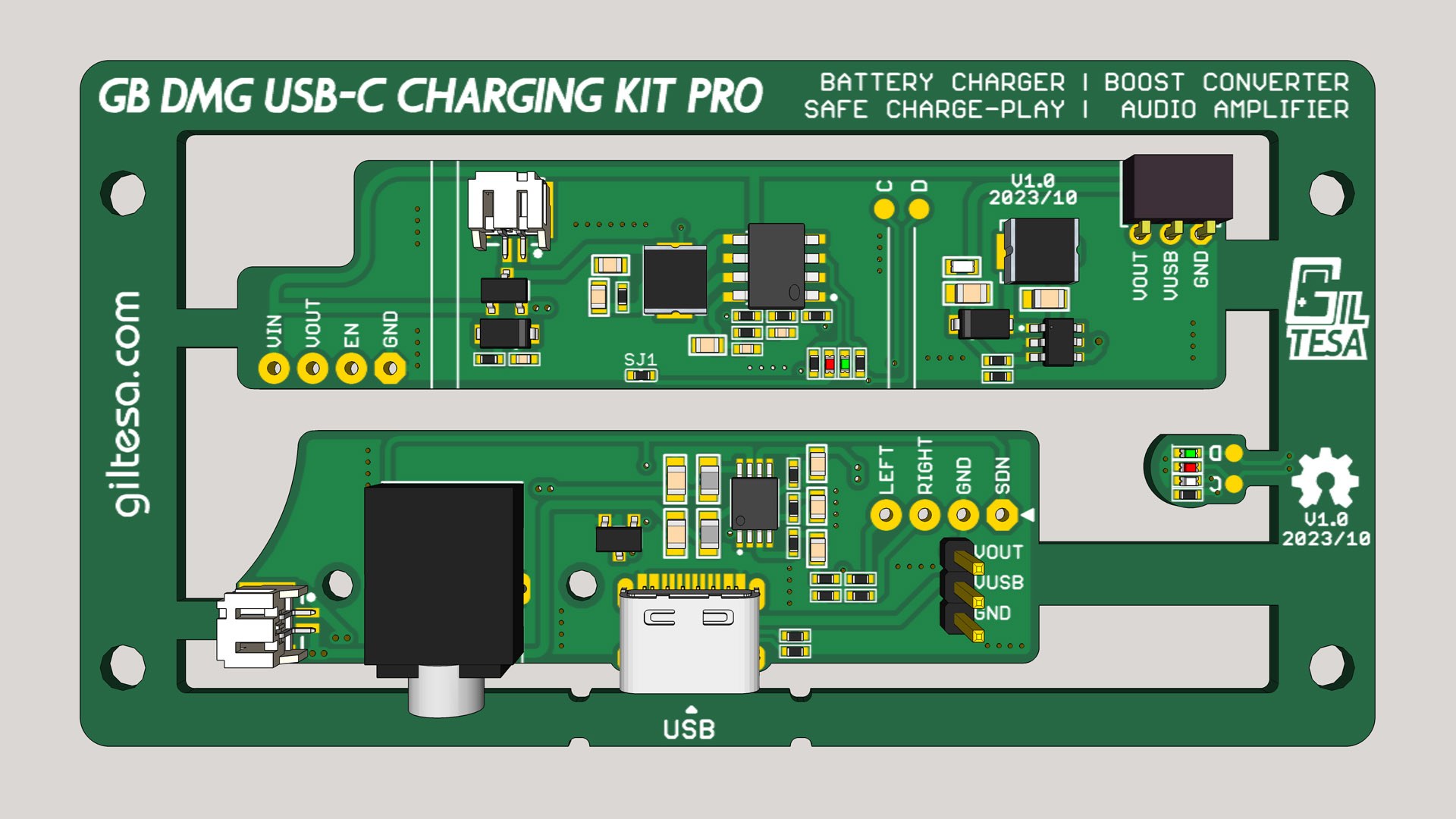 GitHub - giltesa/Game-Boy-DMG-USB-C-Charging-Kit-Pro: The Game Boy USB ...